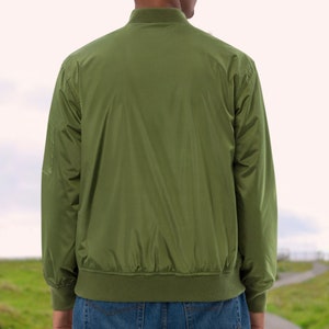 Bomber Jacket Lighthouse, 100% Recycled, Winter, Embroidered, Zip Up ...