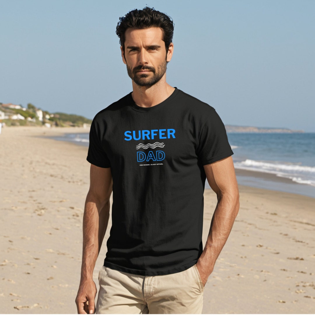 Classic T-shirt Surfer Dad Surf T-shirt Father's Day - Etsy