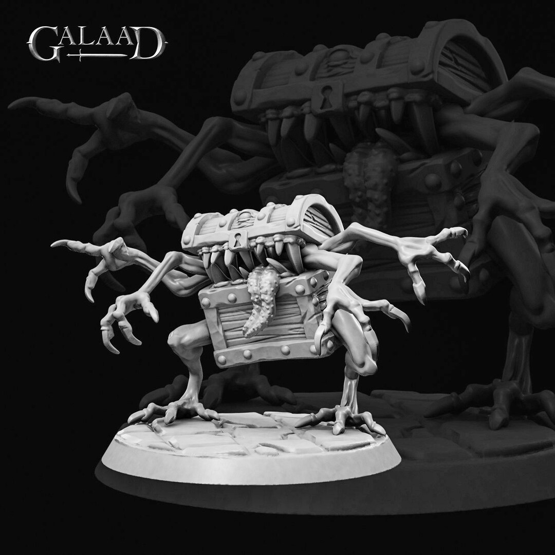 8K Mimic Galaad Miniatures Gaming Miniatures Resin Miniature Tabletop ...