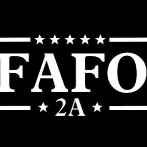 FAFO 2A Decal - Etsy