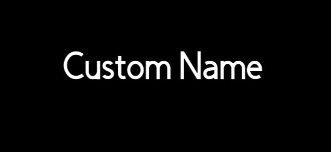 Custom Text - Etsy