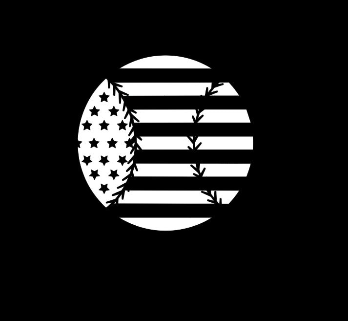 Baseball USA Flag - Etsy