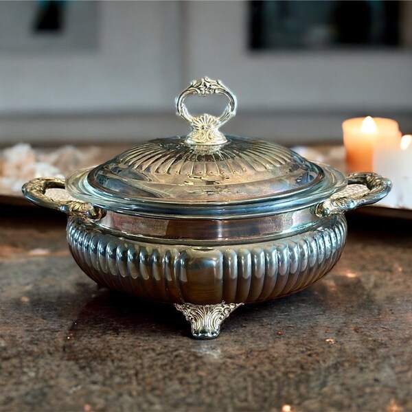 Silver Buffet Server - Etsy