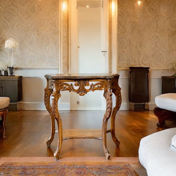 Half Moon Table - Etsy