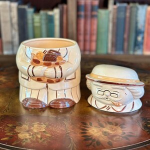 Kindly Old Man Cookie Jar 10x6 - Etsy