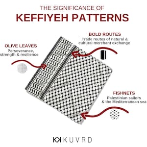 Keffiyeh Inspired Pattern, 3 in 1 - Bucket Hat, Tapestry, and Scarf. 30 ...
