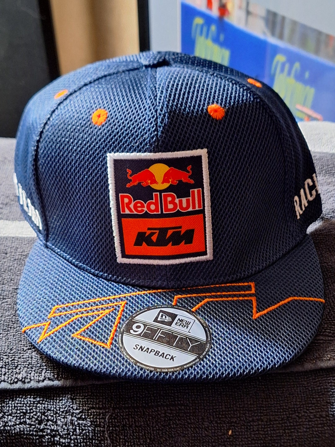 Red Bull KTM Racing Team New Era Team Line Offical Flat Hat. - Etsy