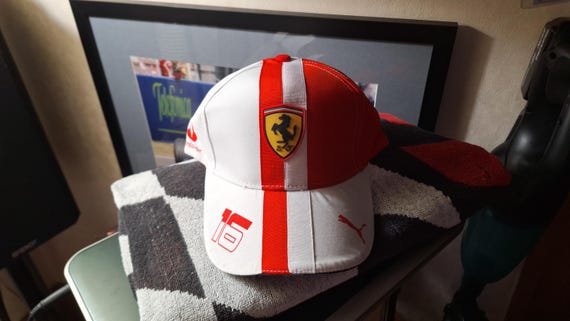White Ferrari Cap