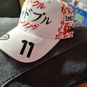 Red Bull Racing Sergio Perez Japanese GP Limited Edition Adult Cap ...