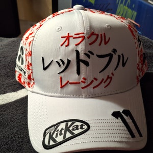 Red Bull Racing Sergio Perez Japanese GP Limited Edition Adult Cap ...