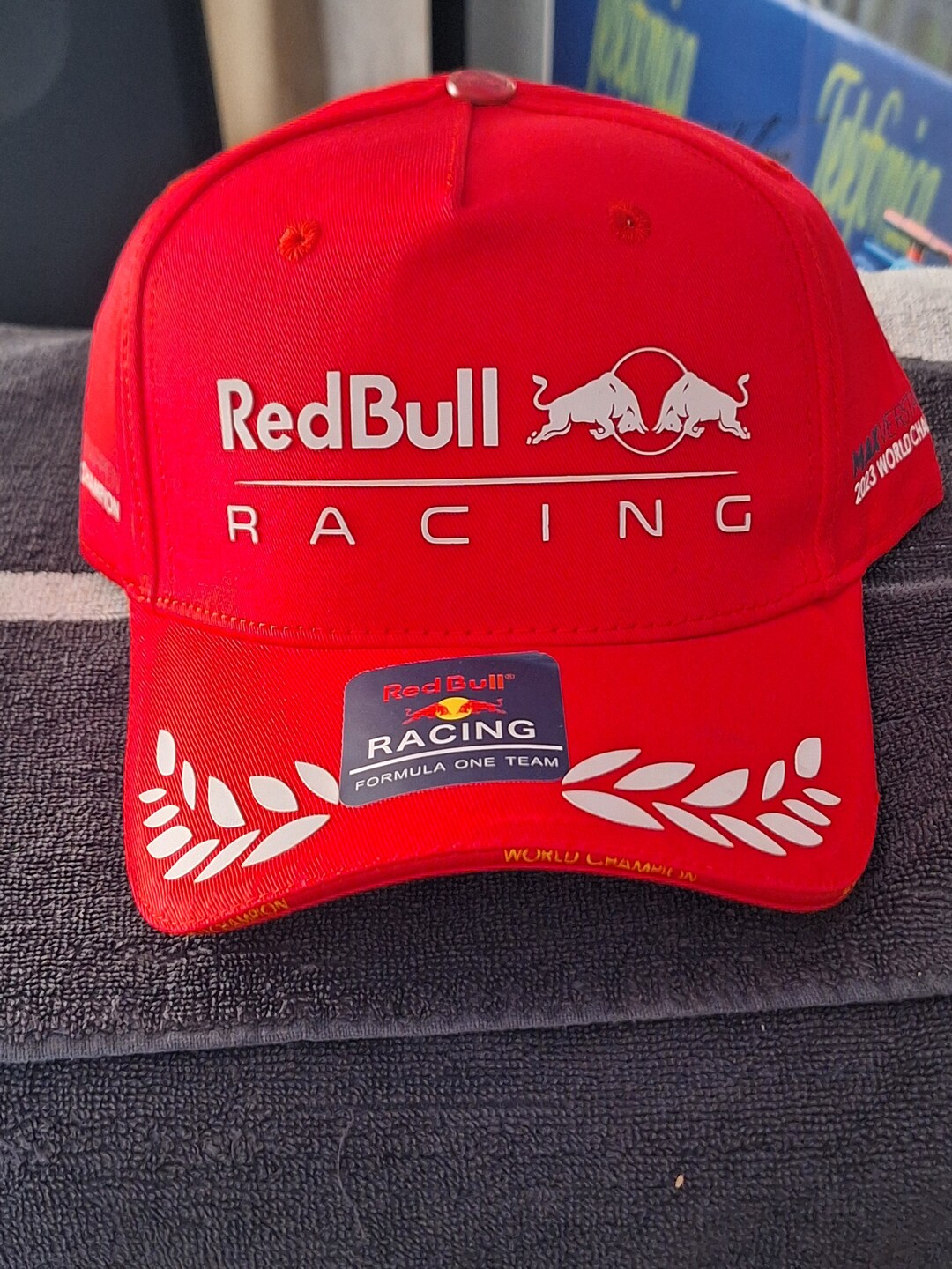Max Verstappen World Champion 2023 Cap ADULT FIT CAP Red - Etsy