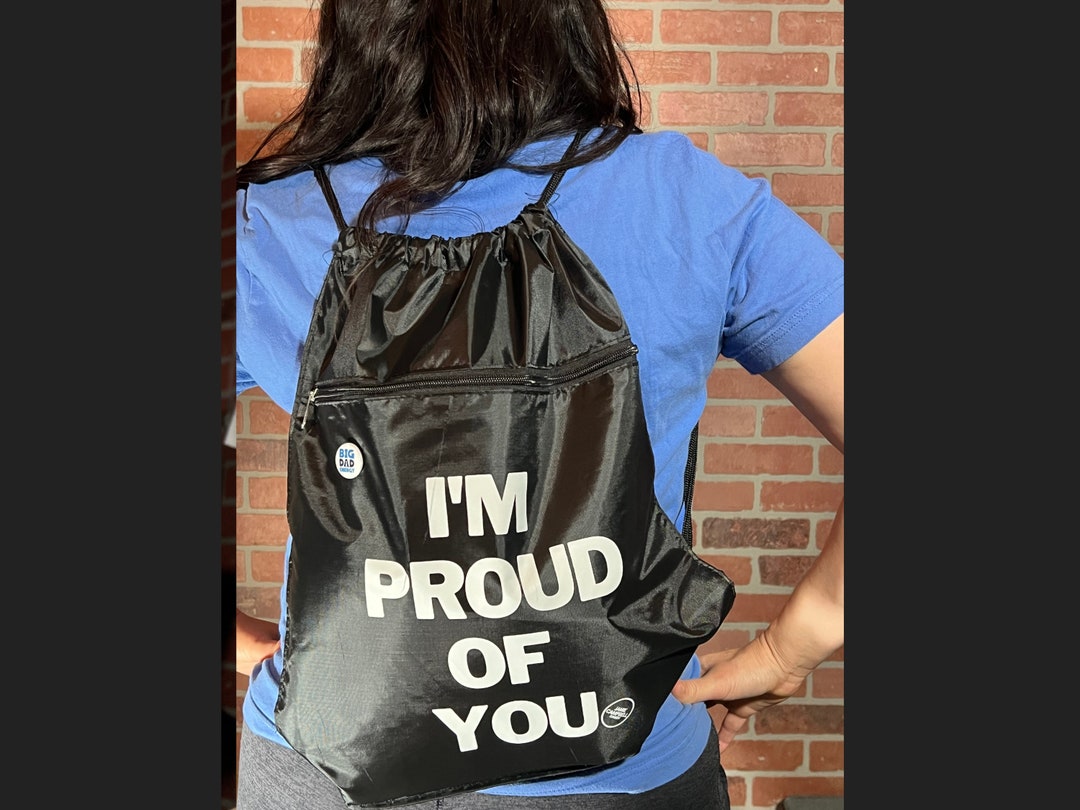 I'm Proud of You Drawstring Bag - Etsy