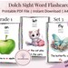 Printable Dolch Sight Word Flashcard BUNDLE, Kindergarten, Classroom ...