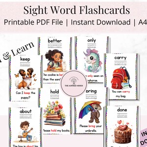 Printable Dolch Sight Word Flashcards, Third Grade, Classroom Display ...