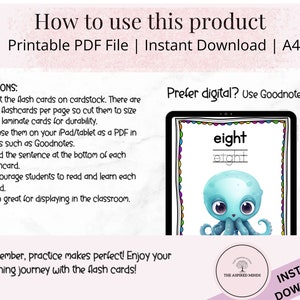 Printable Dolch Sight Word Flashcards, Third Grade, Classroom Display ...