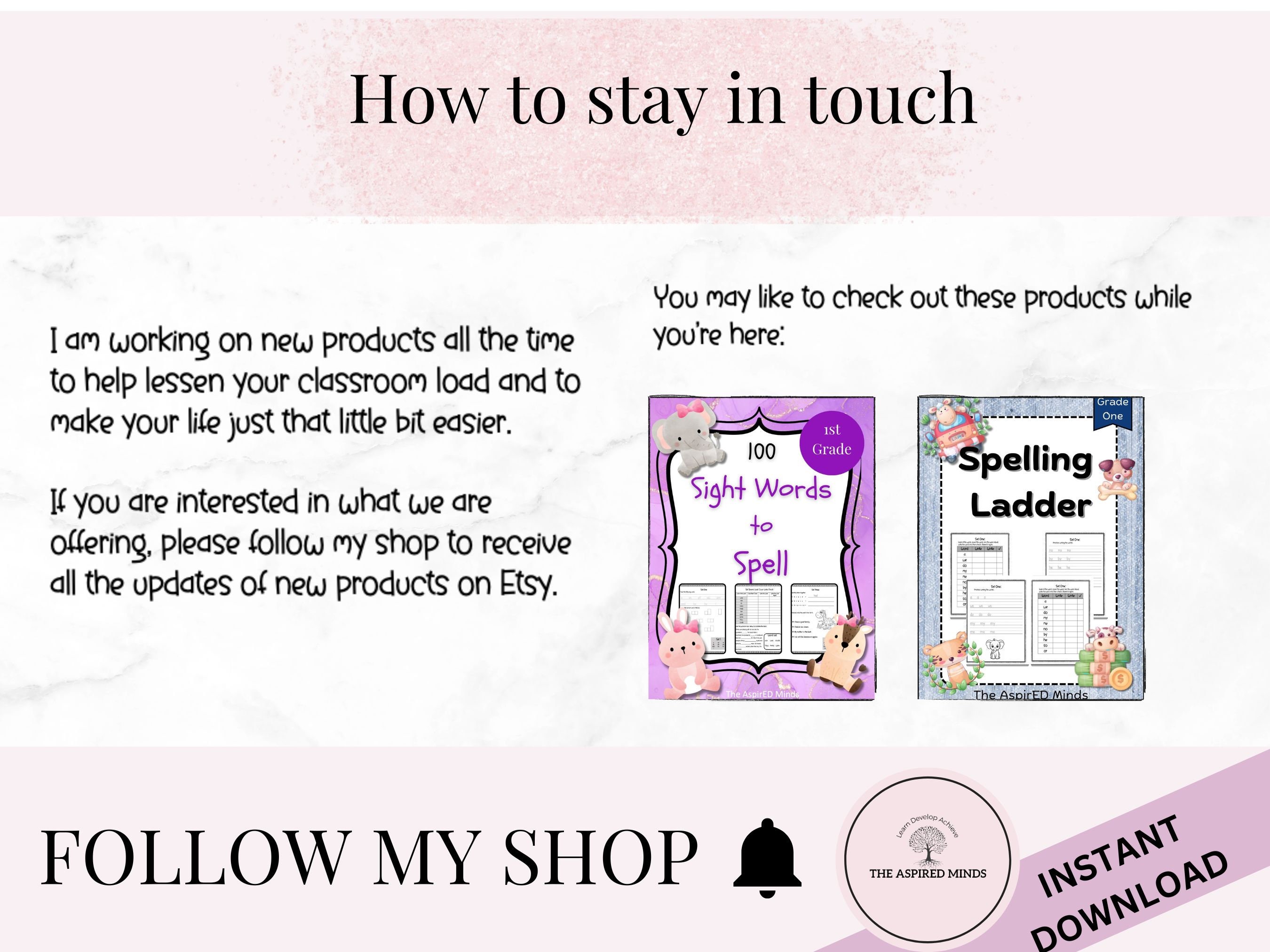 Spelling Mastery Workbook, Grade 1 Spelling Printable, Look Cover Write ...