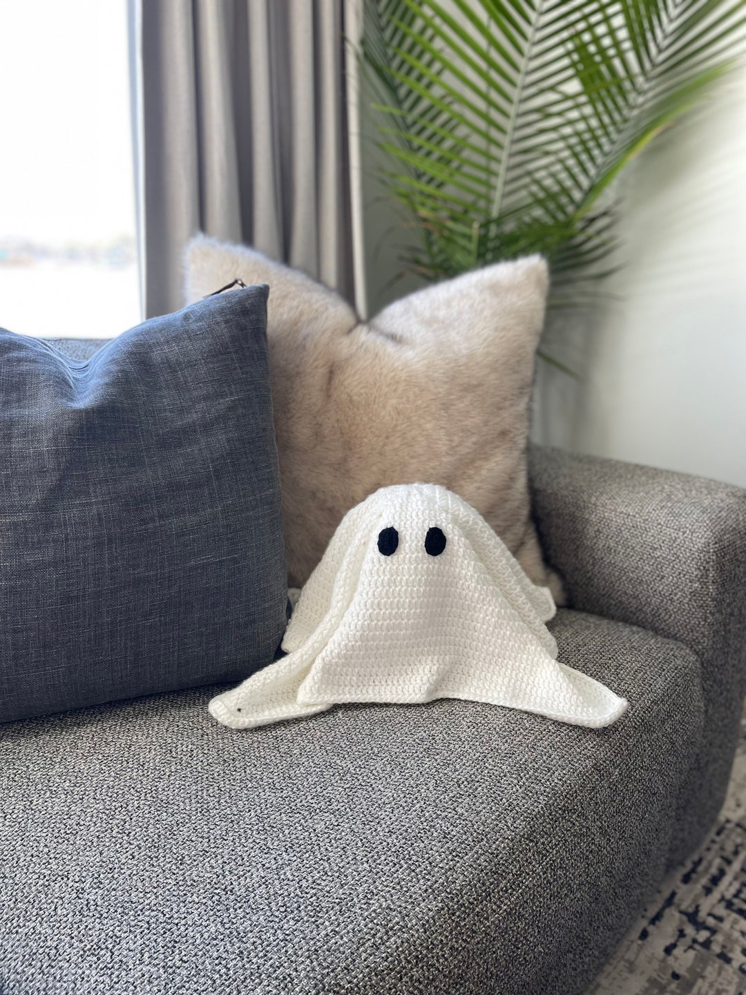 Crochet Ghost Pillow PDF Pattern - Etsy