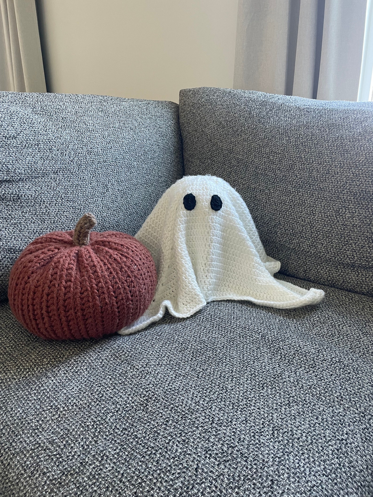 Crochet Ghost Pillow PDF Pattern - Etsy