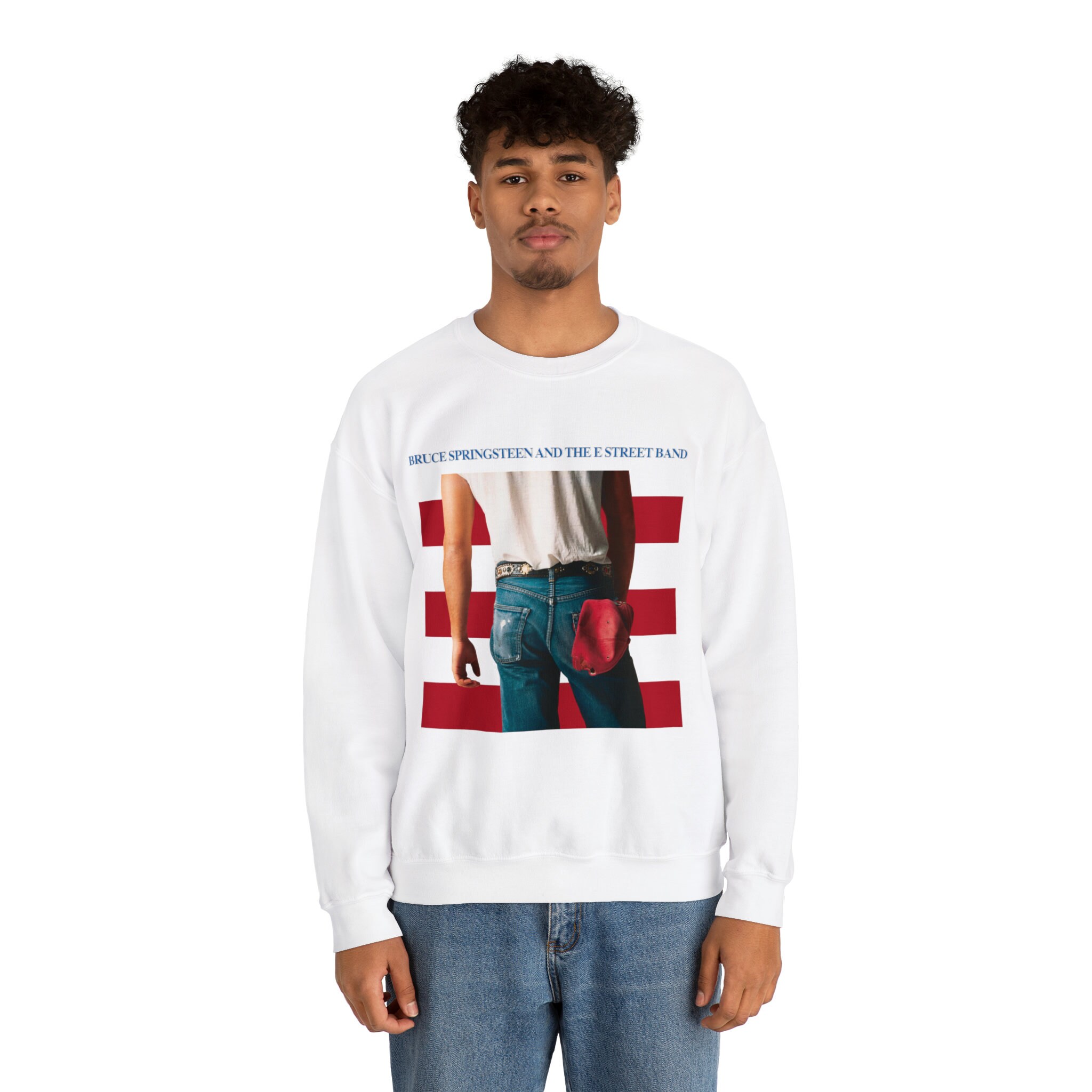 Bruce Springsteen Born in the U.S.A. World Tour 1984-1985, White Unisex ...
