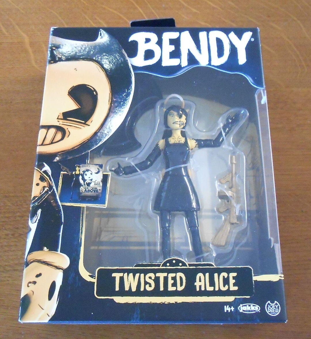 Bendy and the Ink Machine 5 Figure Twisted Alice With Tommy Gun - Etsy