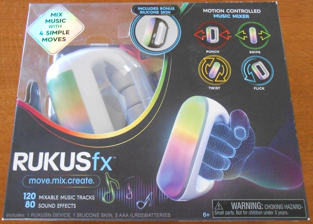 RUKUS Fx Handheld Motion Controlled Electronic Music Mixer by Just Play ...