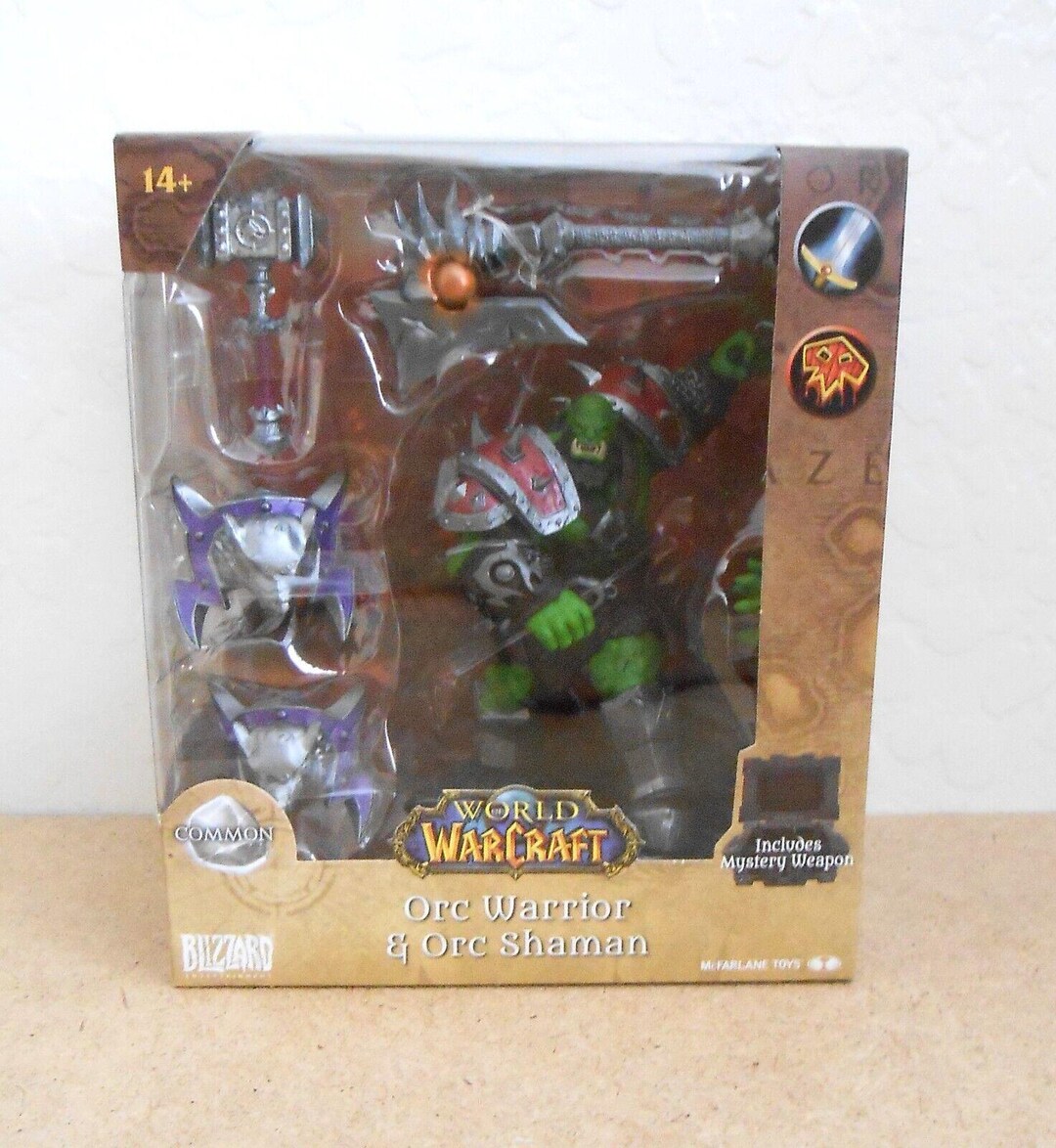 Mcfarlane Toys - Blizzard World of Warcraft Orc Warrior & Shaman - Etsy