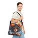 Painted Clown Tote Bag 5 - Etsy