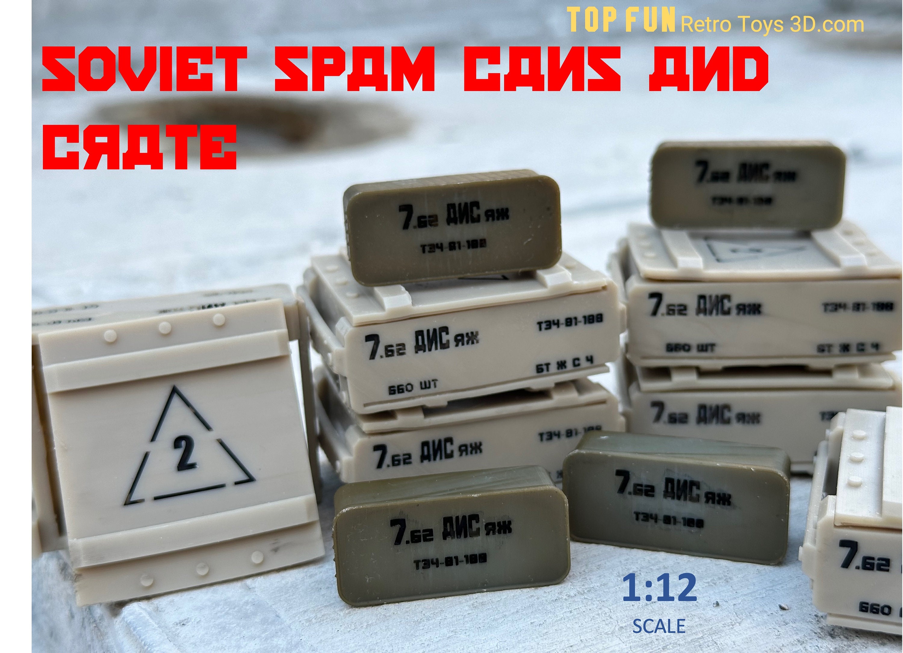 Soviet Russian Ammo Cans and Crates - Etsy