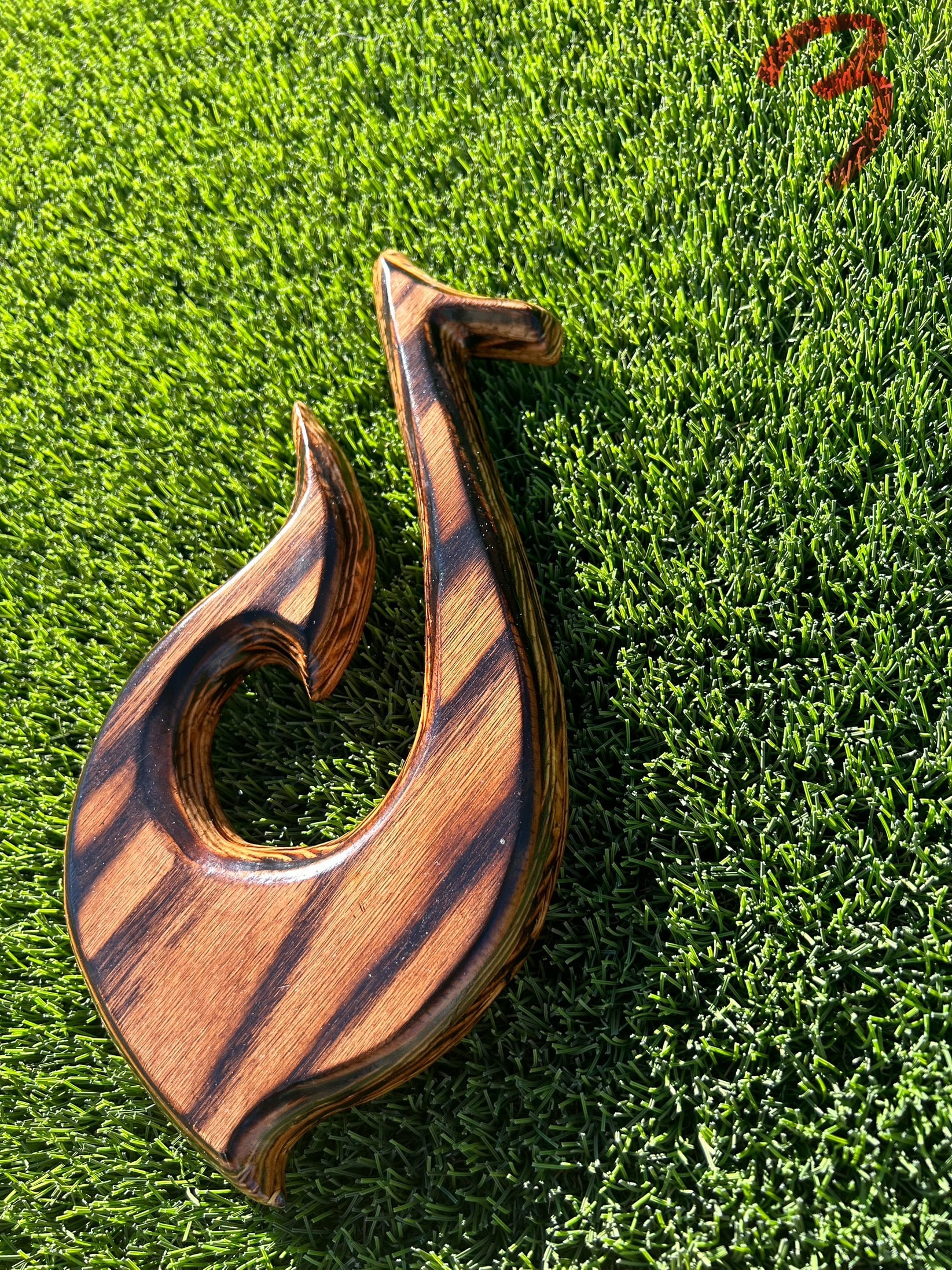 Island Fish Hook Wooden Wall Art set 3 - Etsy