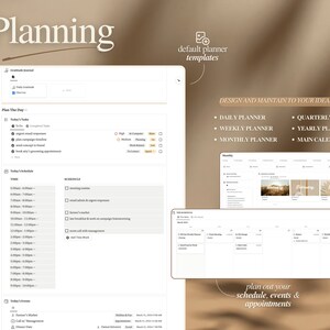 Notion Template Ultimate Life Planner | Notion Dashboard, Personal ...