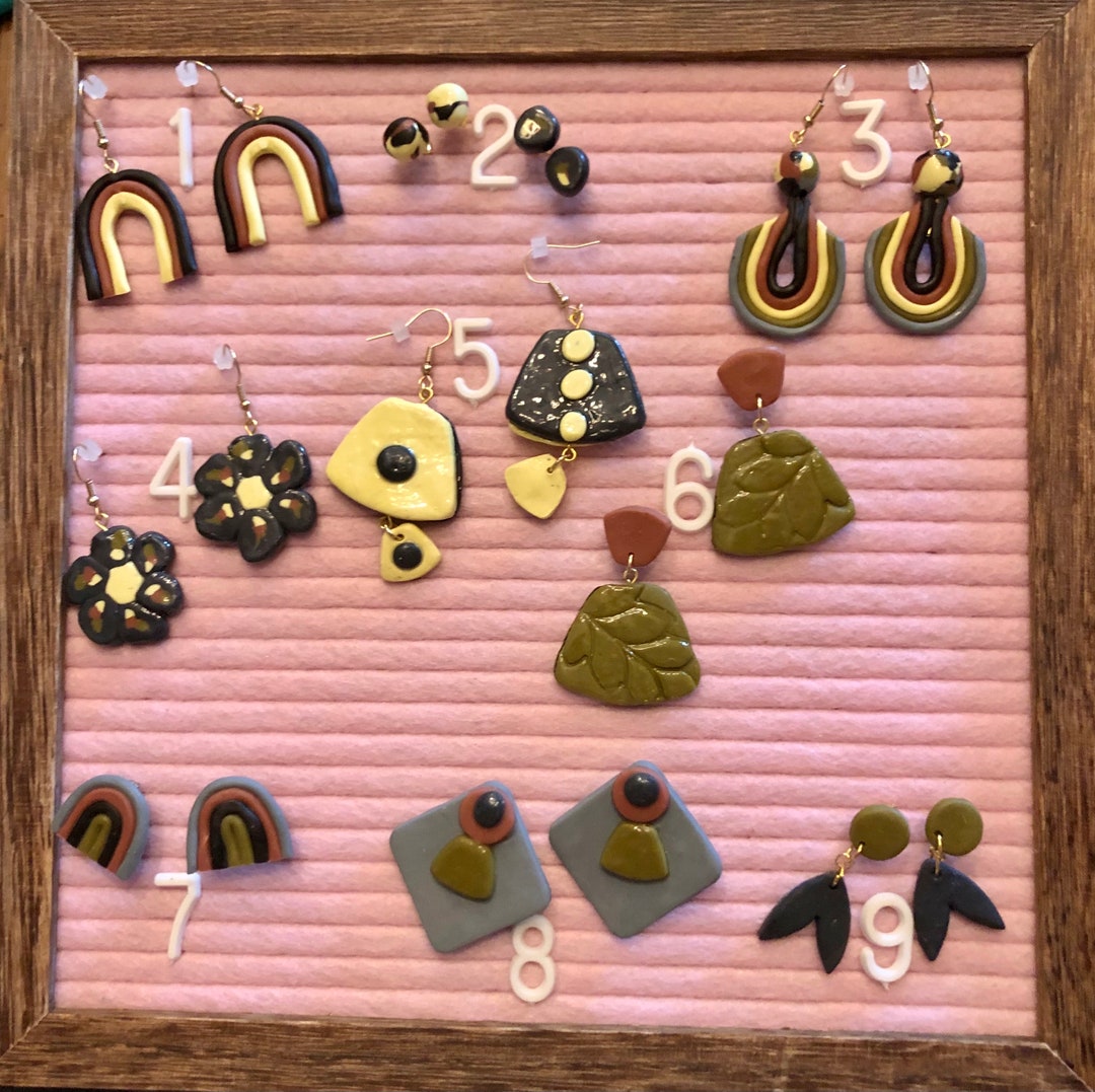Earth Tone Collection set 3 - Etsy