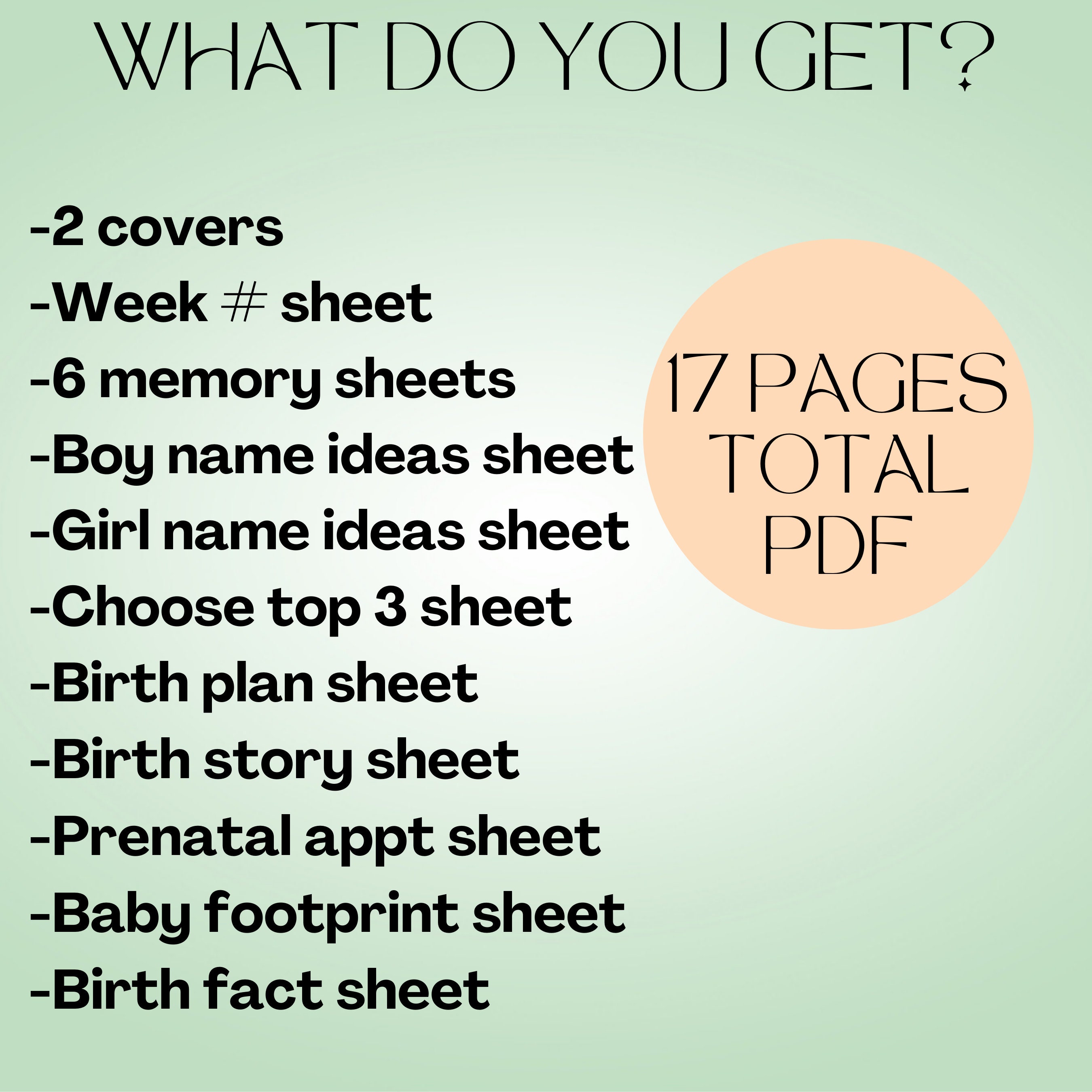 Pregnancy Journal Printable, Printable Pregnancy Journal, Pregnancy ...