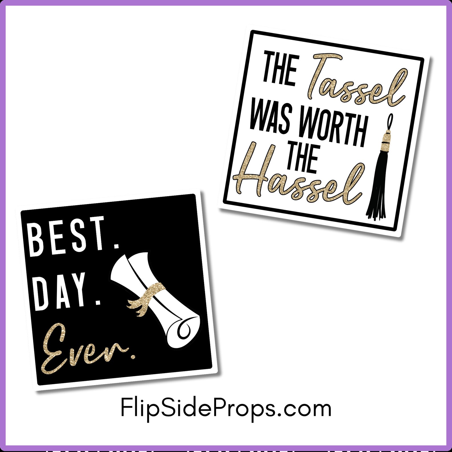 Graduation Photo Booth Props | Photobooth Props | PVC Photobooth Props ...