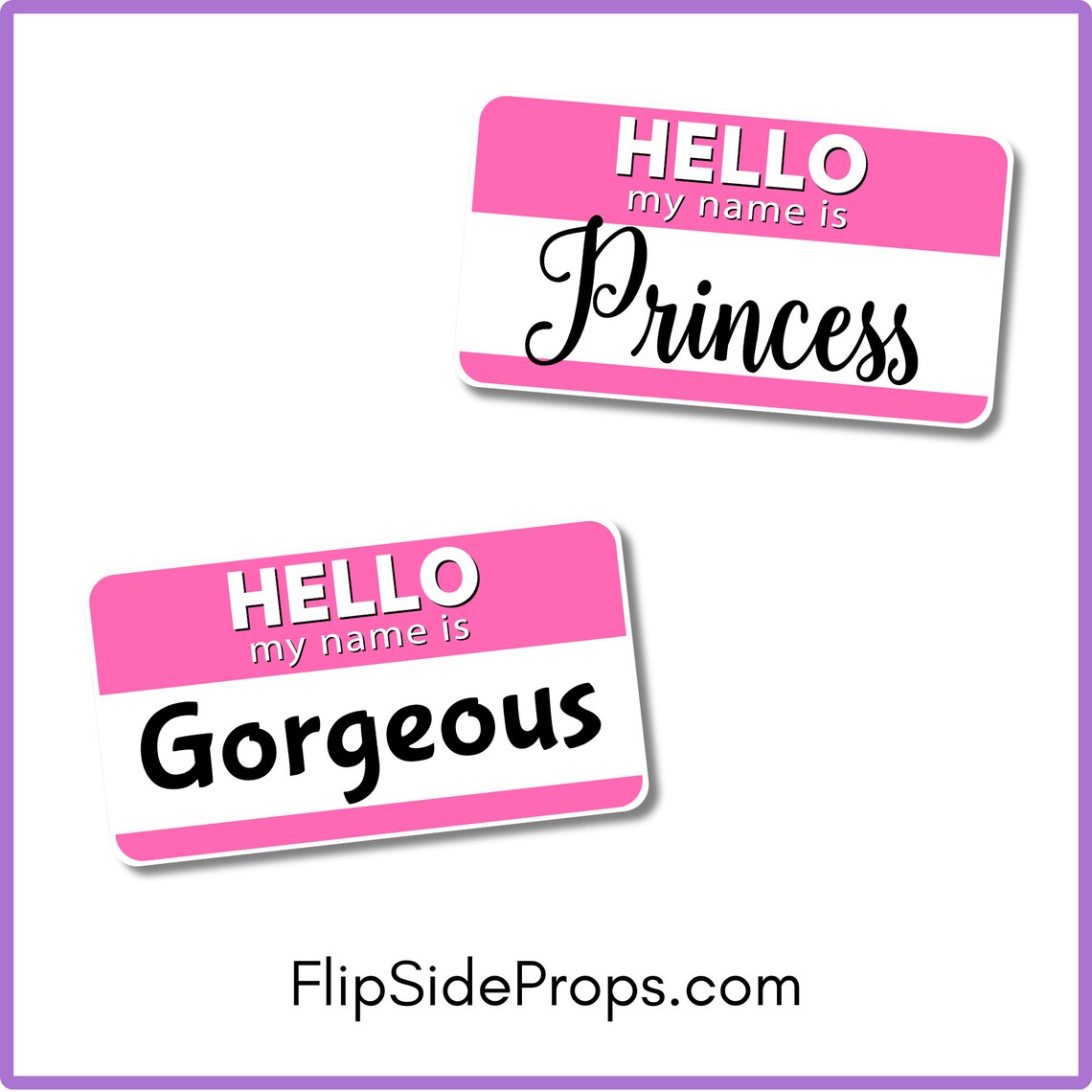 Photo Booth Props | My Name Us Props |photobooth Props | PVC Photobooth ...
