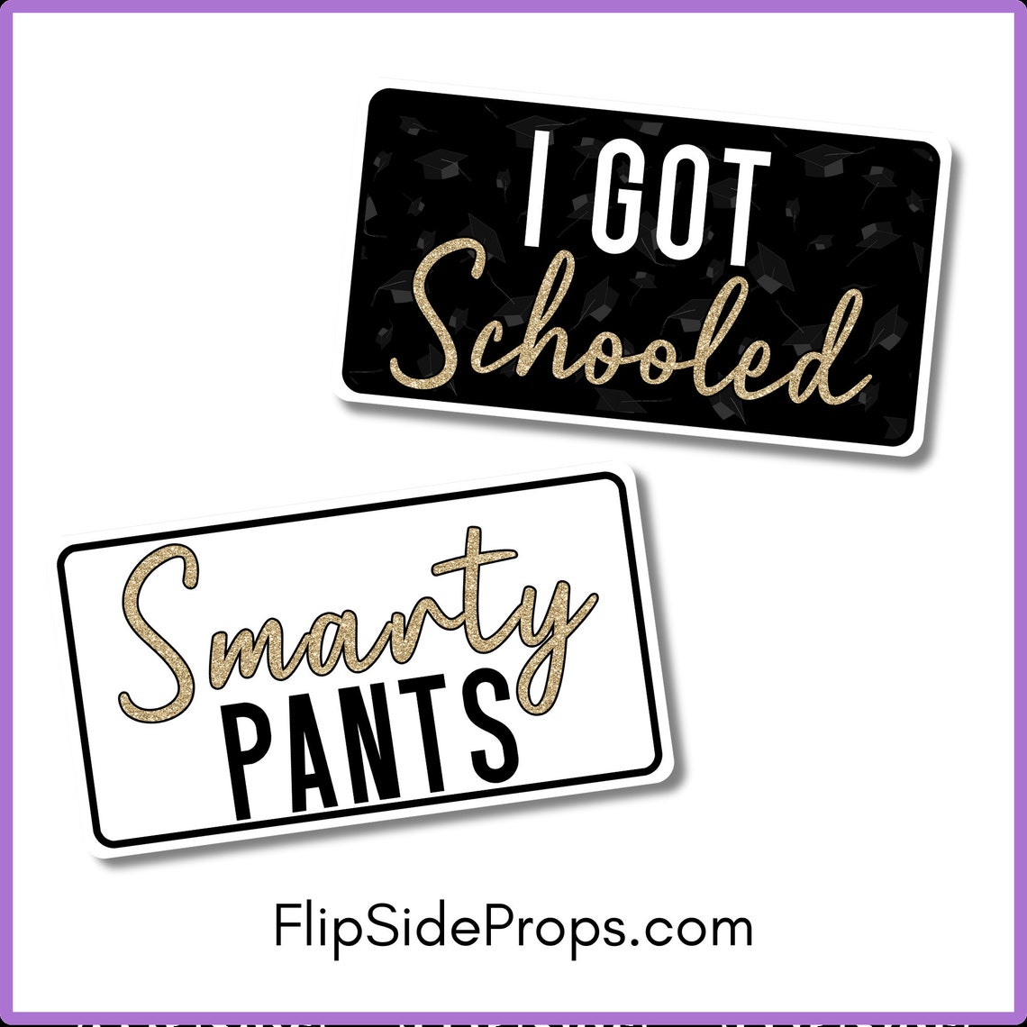 Graduation Photo Booth Props | Photobooth Props | PVC Photobooth Props ...