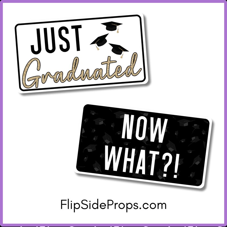 Graduation Photo Booth Props | Photobooth Props | PVC Photobooth Props ...