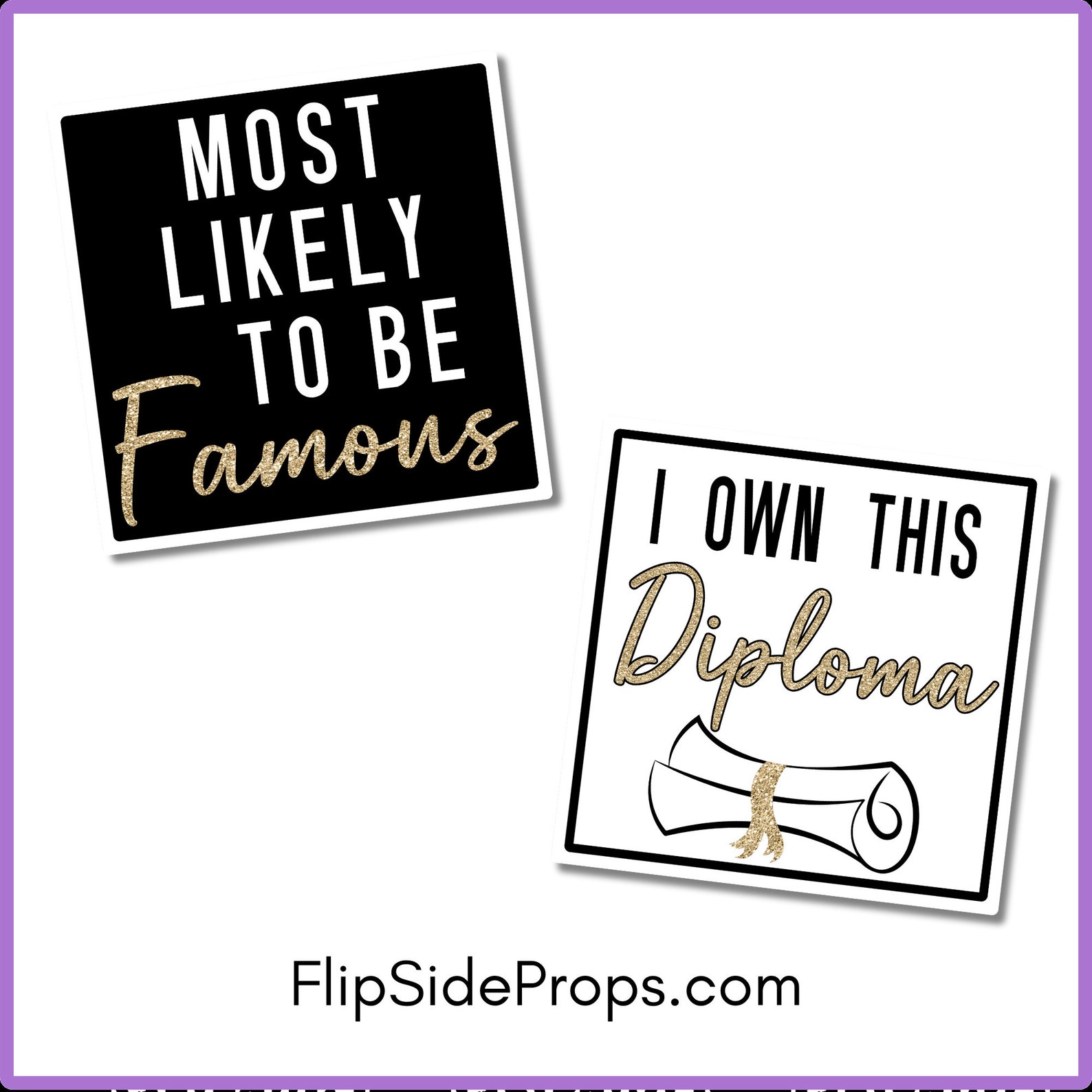 Graduation Photo Booth Props | Photobooth Props | PVC Photobooth Props ...