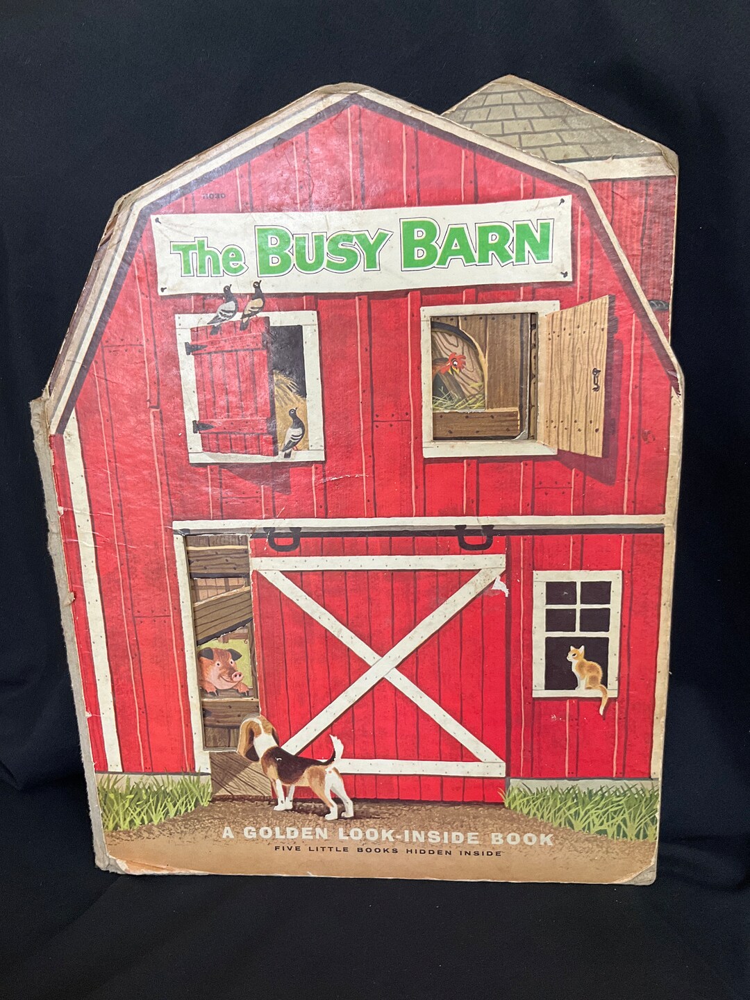 The Busy Barn A 1964 Golden Look-inside Book - Etsy