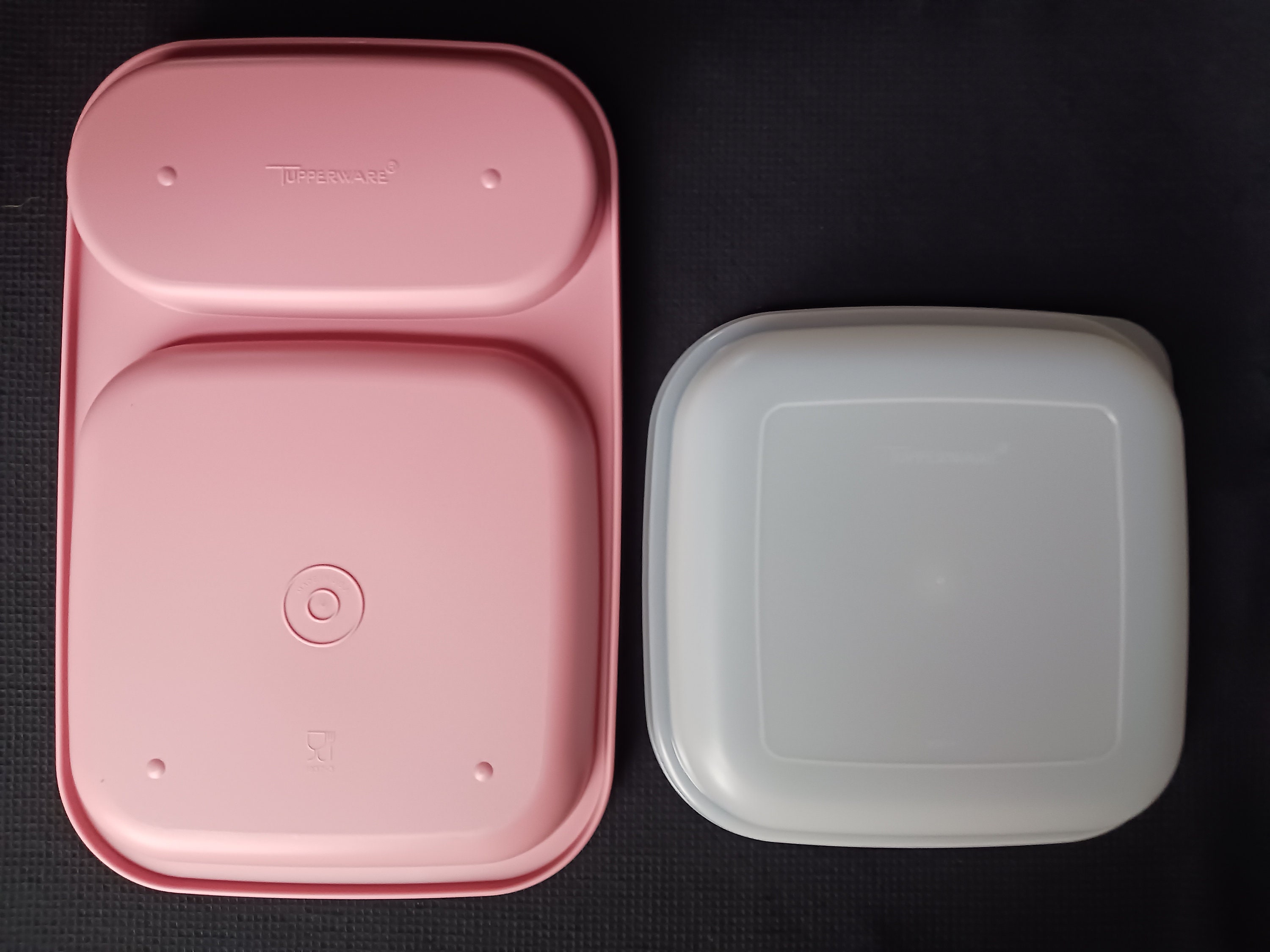 Vintage Tupperware Meal Mates With Lids Divided 2/3 Covered - Etsy