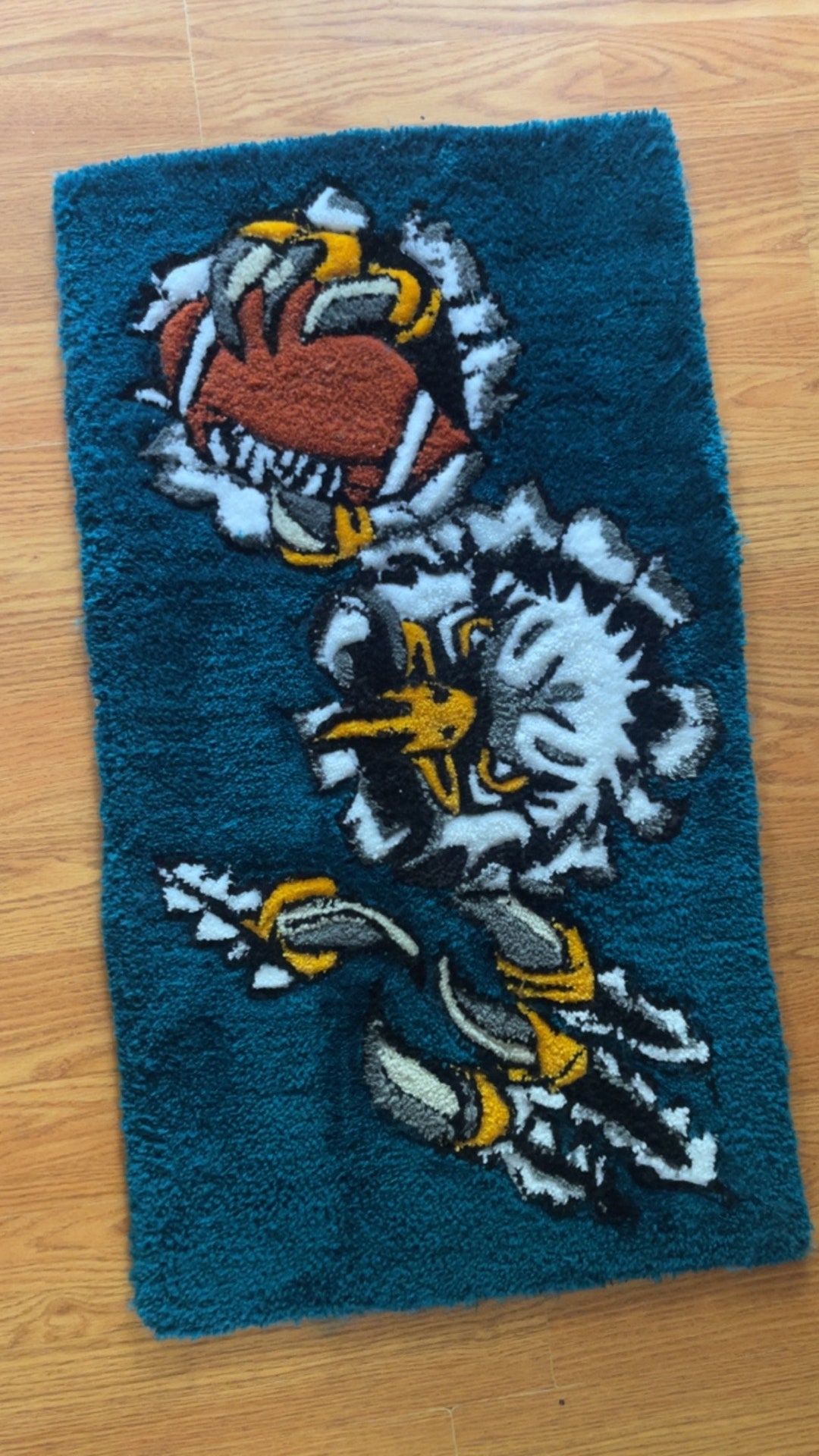 Philadelphia Eagles Football Team Logo Rug Custom Logo Rug - Etsy
