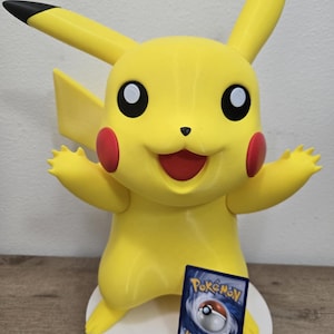 Lifesize 3D Printed Pikachu – Fully Assembled & Ready to Spark Joy! - Etsy