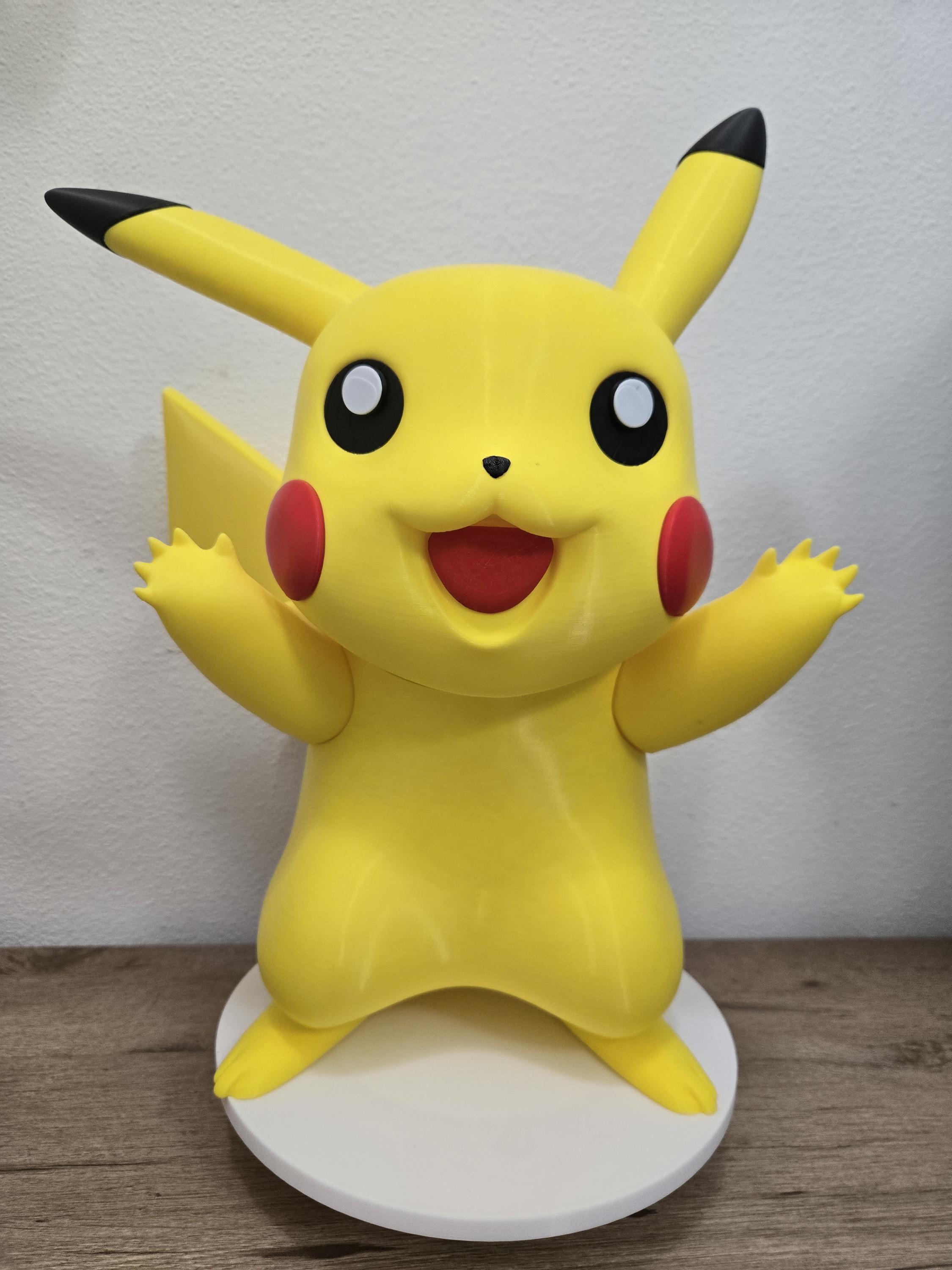 Lifesize 3D Printed Pikachu – Fully Assembled & Ready to Spark Joy! - Etsy