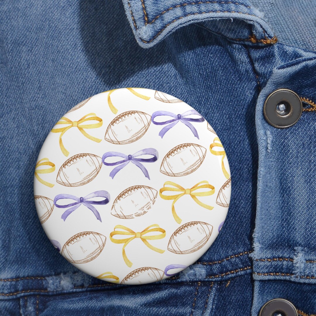 LSU Button - Game Day Button - 3 Inch Pin Back Button - Etsy