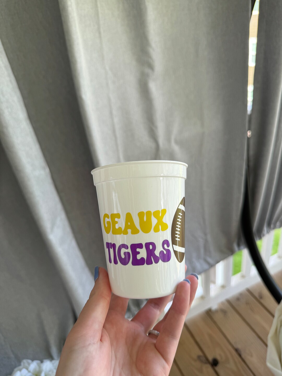 LSU Stadium Cups - LSU Tailgate Cups - Geaux Tigers - LSU Football ...