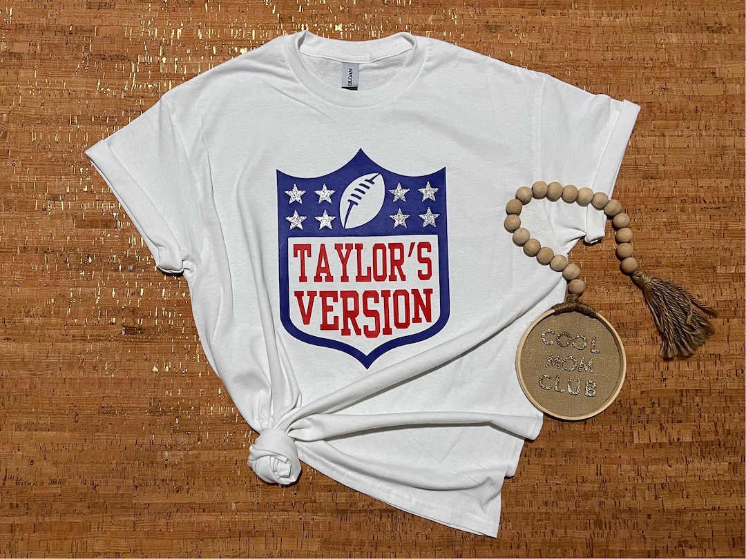 Taylors Version NFL T-shirt Taylor Swift Football - Etsy
