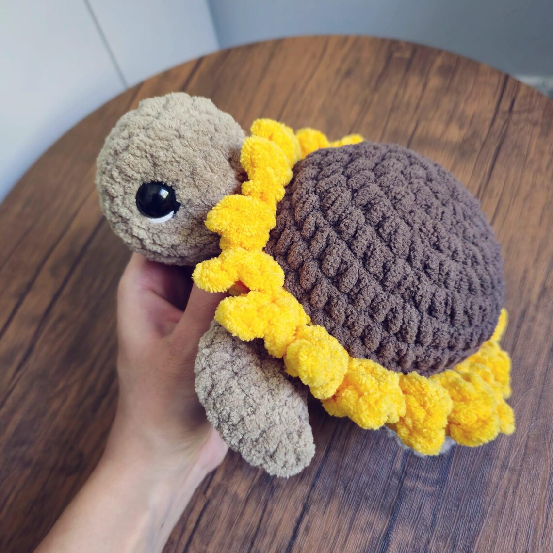 Sunflower Turtle Plushie. Sea Turtle. Sunflowers. Yellow Flower ...