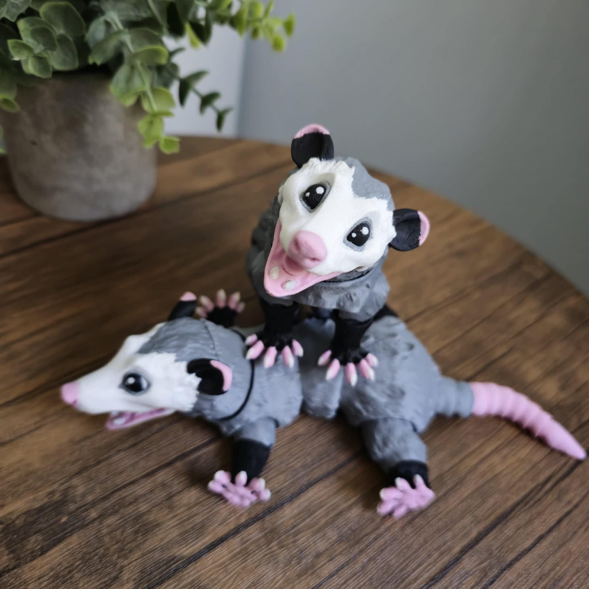 Articulated Opossum. 3D Printed Opossum. Matmire Makes Authorized ...