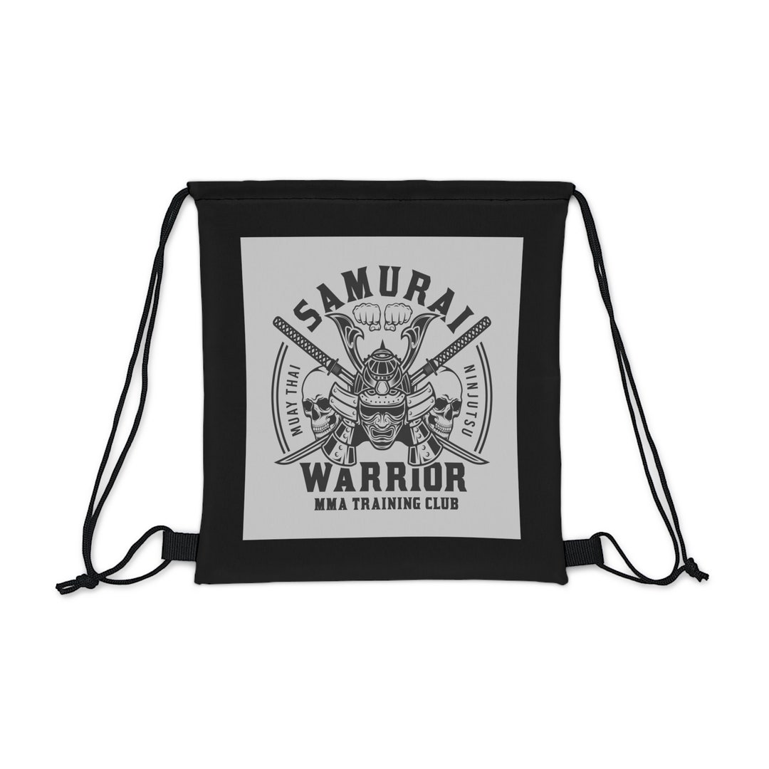 Samurai Warrior MMA Drawstring Bag Fight Gear MMA Muscle - Etsy