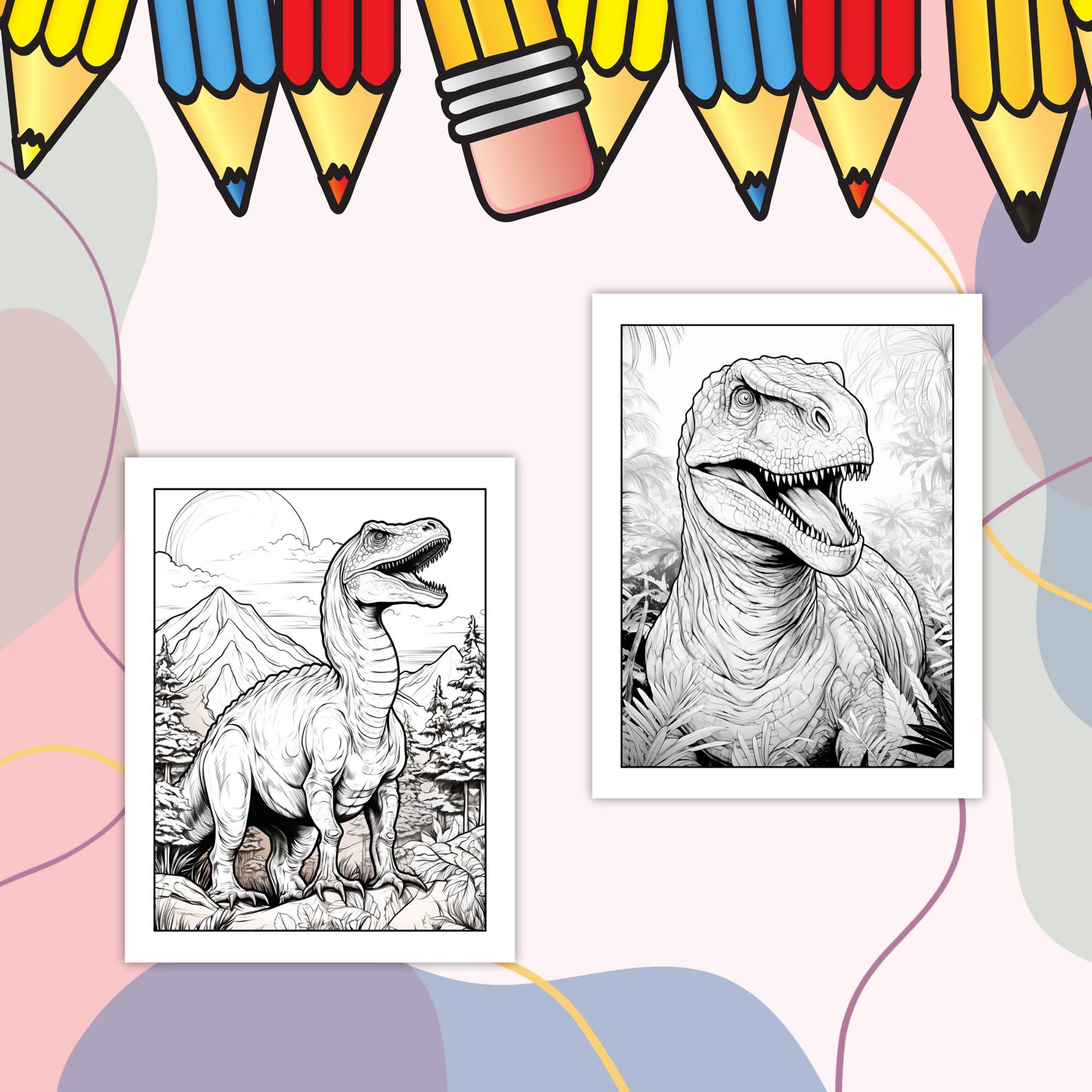 28 Dinosaur Coloring Pages, Printable Dinosaur Coloring Pages for ...