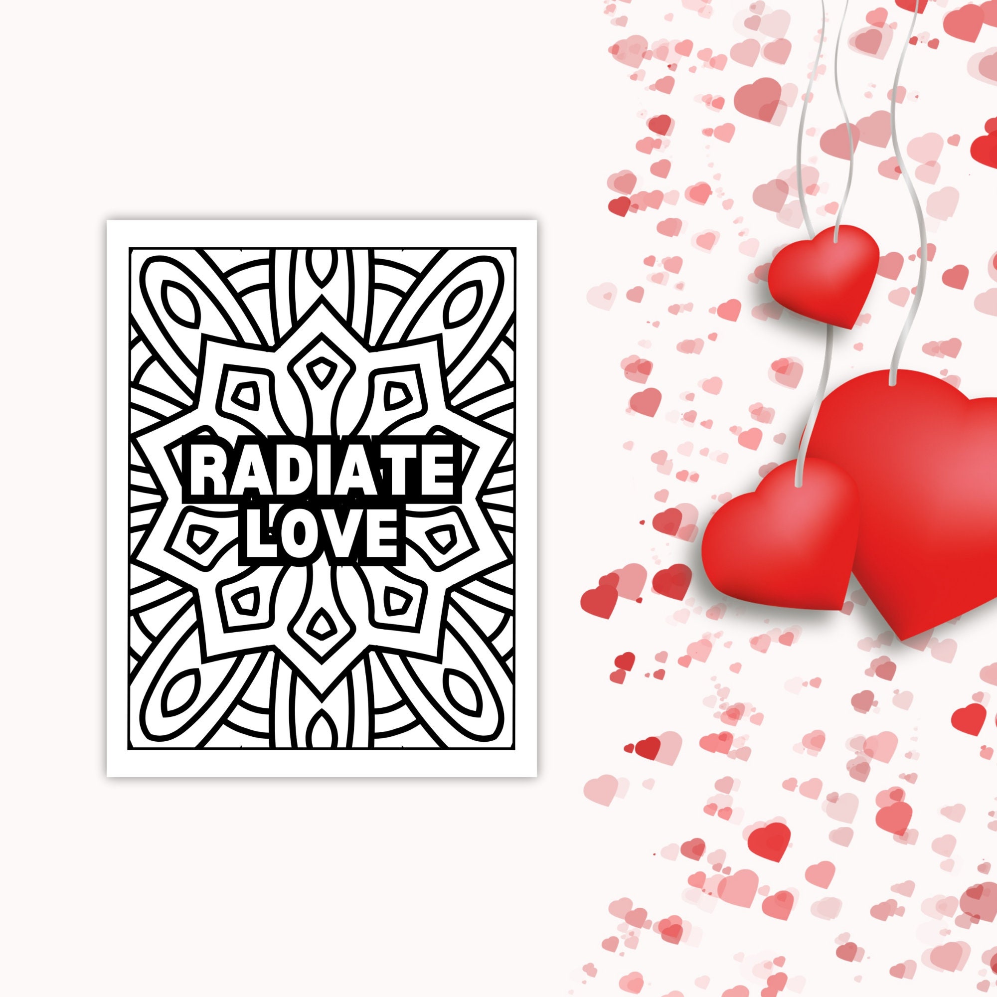 30 Valentine's Day Quotes Coloring Pages, Romantic Coloring Sheets ...